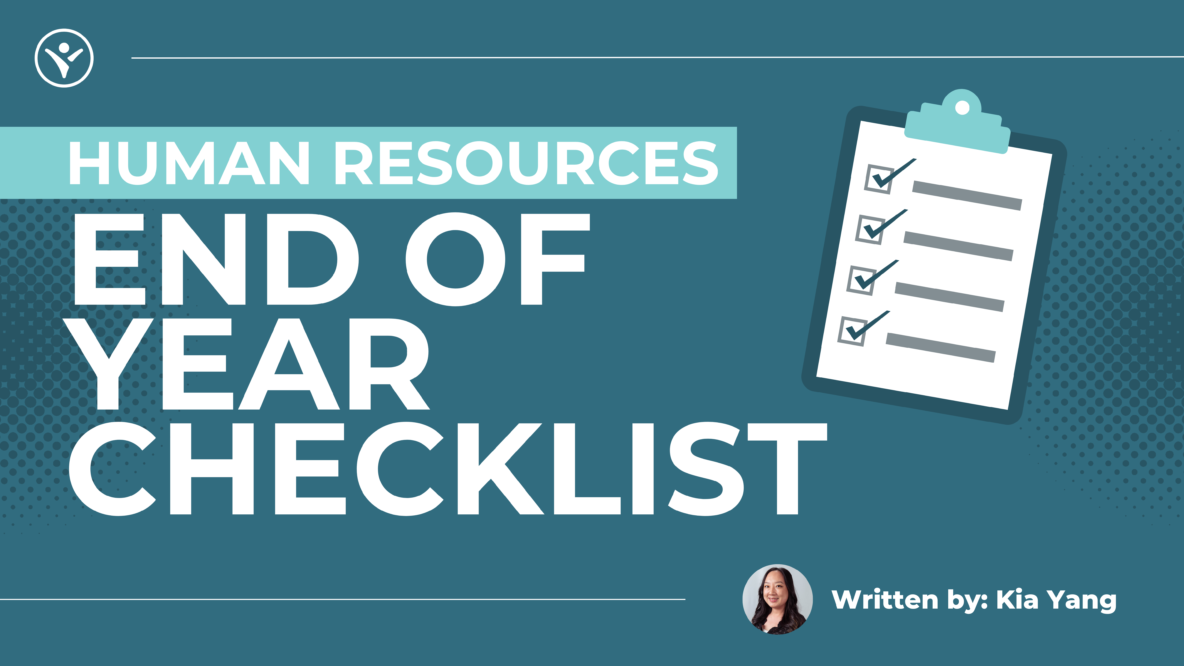 Human Resource : End of Year Checklist - My HR Pros - HR + Payroll