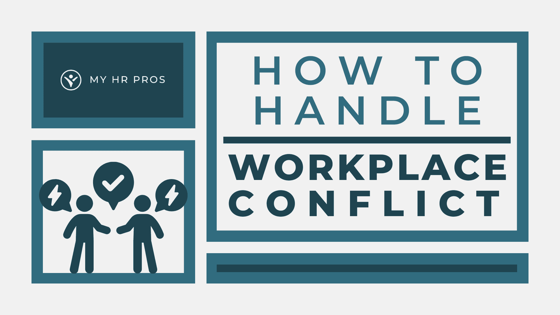 Workplace Conflict Resolution Guide - My HR Pros
